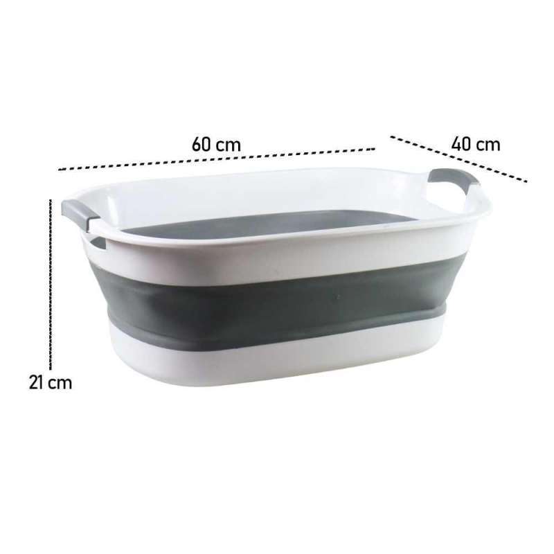 Jual Fotubs Baskom Ember Lipat Laundry Basin Water Bucket Foldable 28l ...