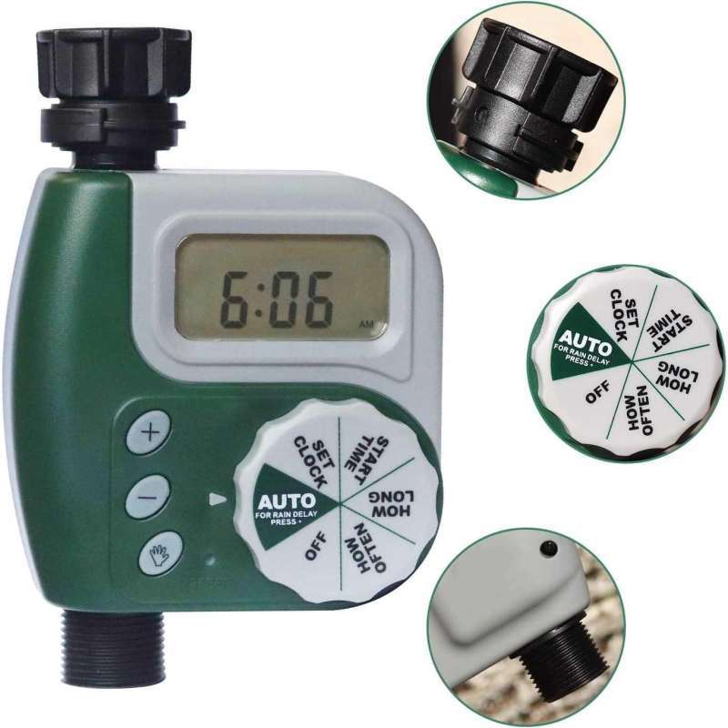 Jual Digital Timer Keran Air Taman Otomatis Programmable Garden ...