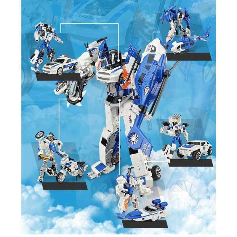 Jual Ky Mainan Action Figure Helikopter Transformer Deformation Robot ...