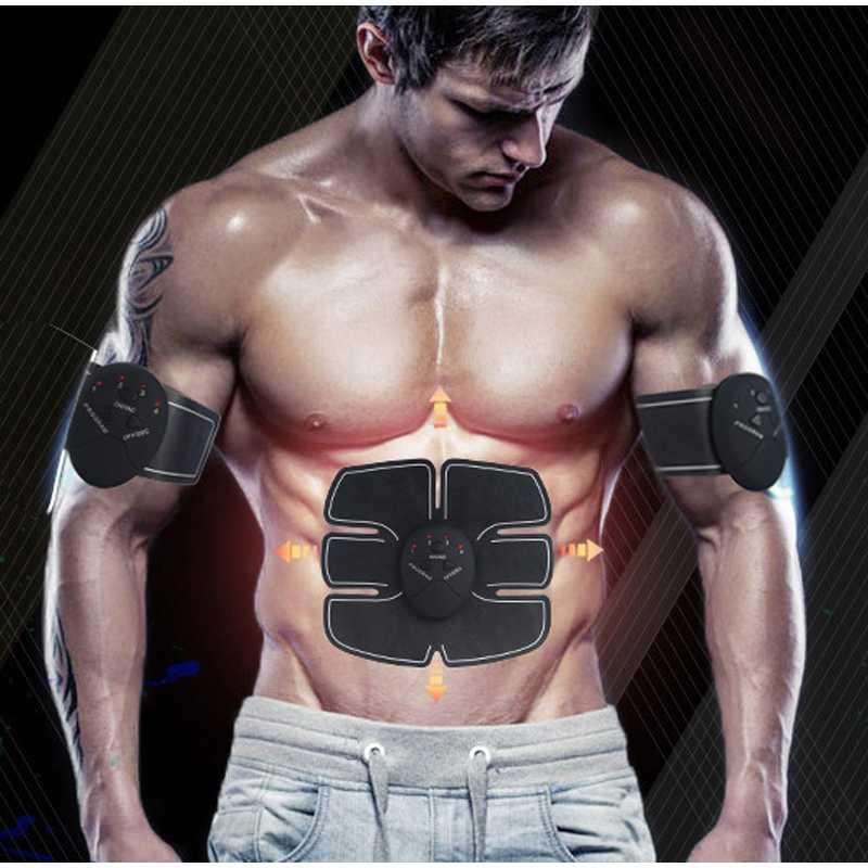 Jual Alat Stimulator Terapi Ems Otot Six Pack Abs Abdominal Muscle ...