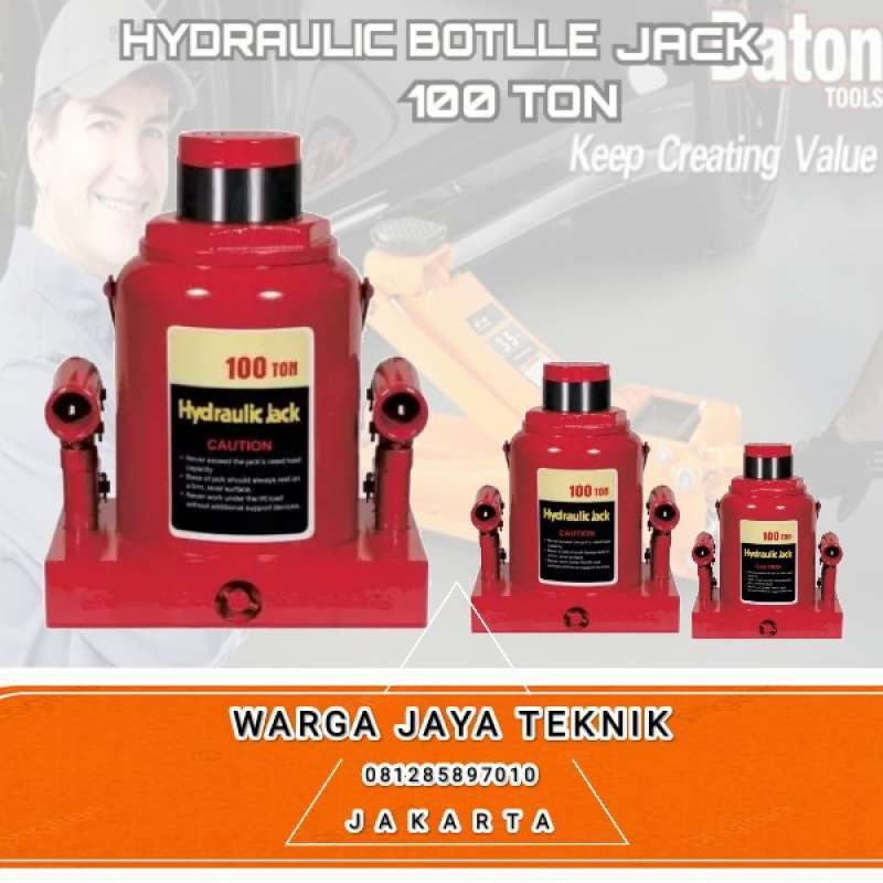 Promo Sale Dongkrak Botol 100 Ton Hydraulic Botol Jack 100 Ton Promo ...