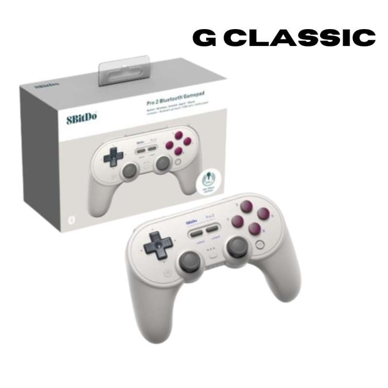 Jual 8bitdo Pro 2 Gamepad Bluetooth Upgrade Hall Sensor Switch Android ...