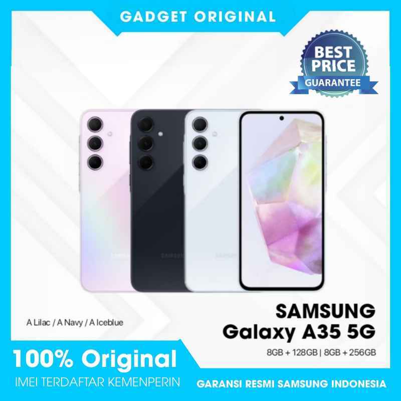 Jual Samsung Galaxy A35 5g Garansi Resmi - 8/128gb Ice Blue Di Seller Gadget Original - Digital ...