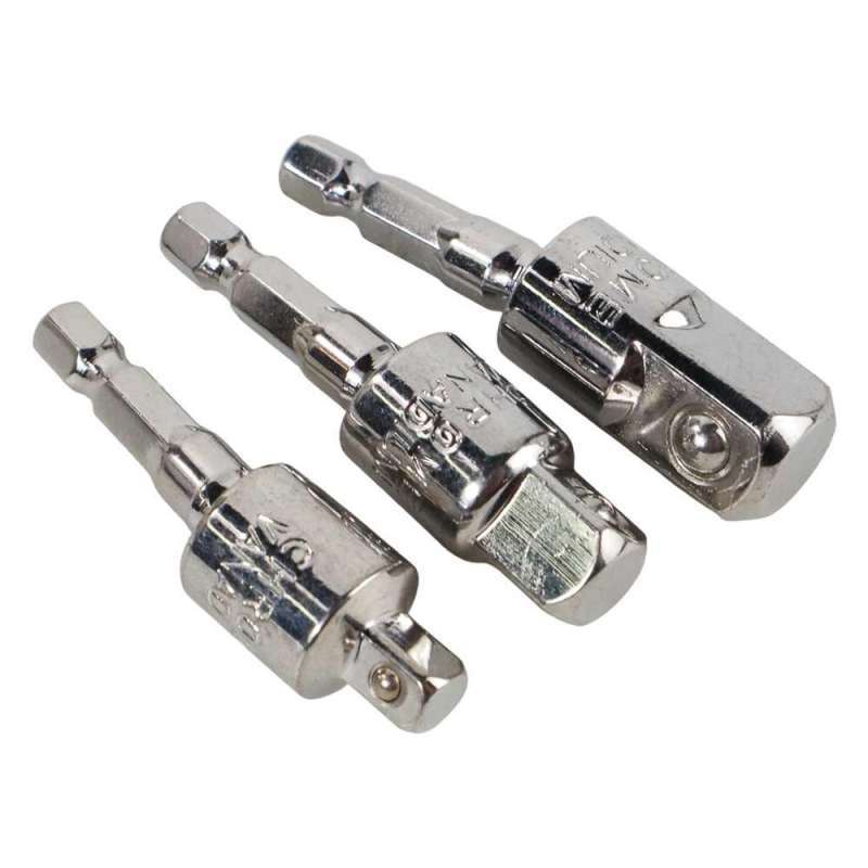 Jual Tuosen Mata Bor Elektrik Adapter Extension Bits Hex 1/4 3/8 1/2 3 ...