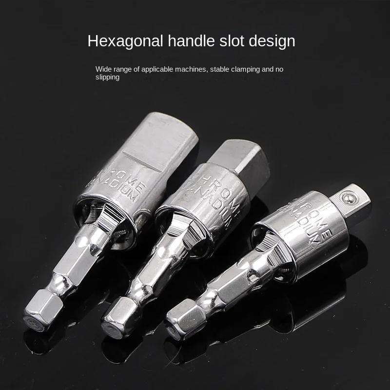 Jual Tuosen Mata Bor Elektrik Adapter Extension Bits Hex 1/4 3/8 1/2 3 ...