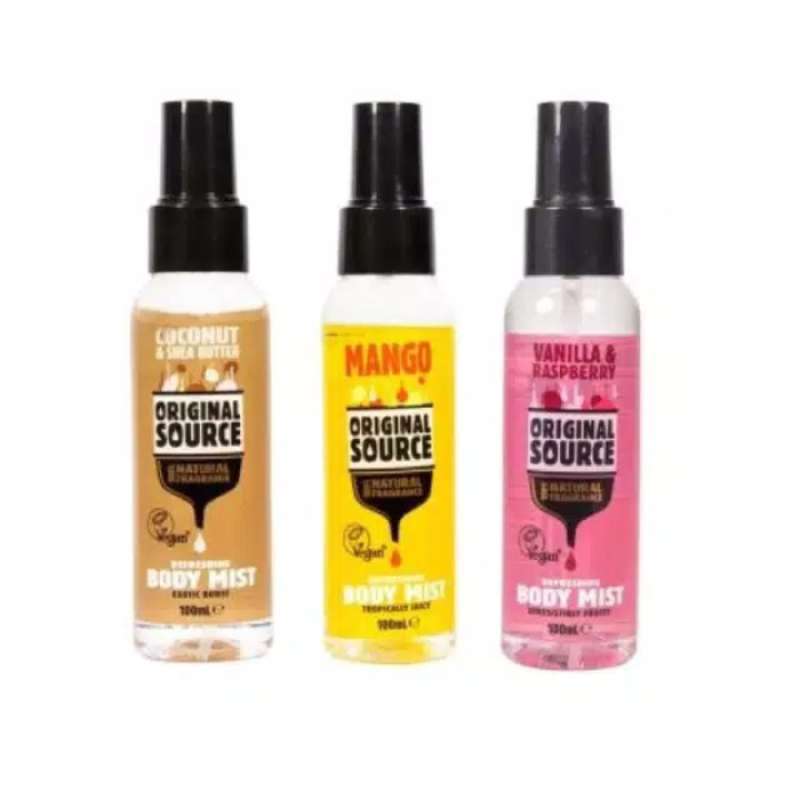 Promo Original Source Body Mist 100 Ml 100% Original Spray Perfume ...