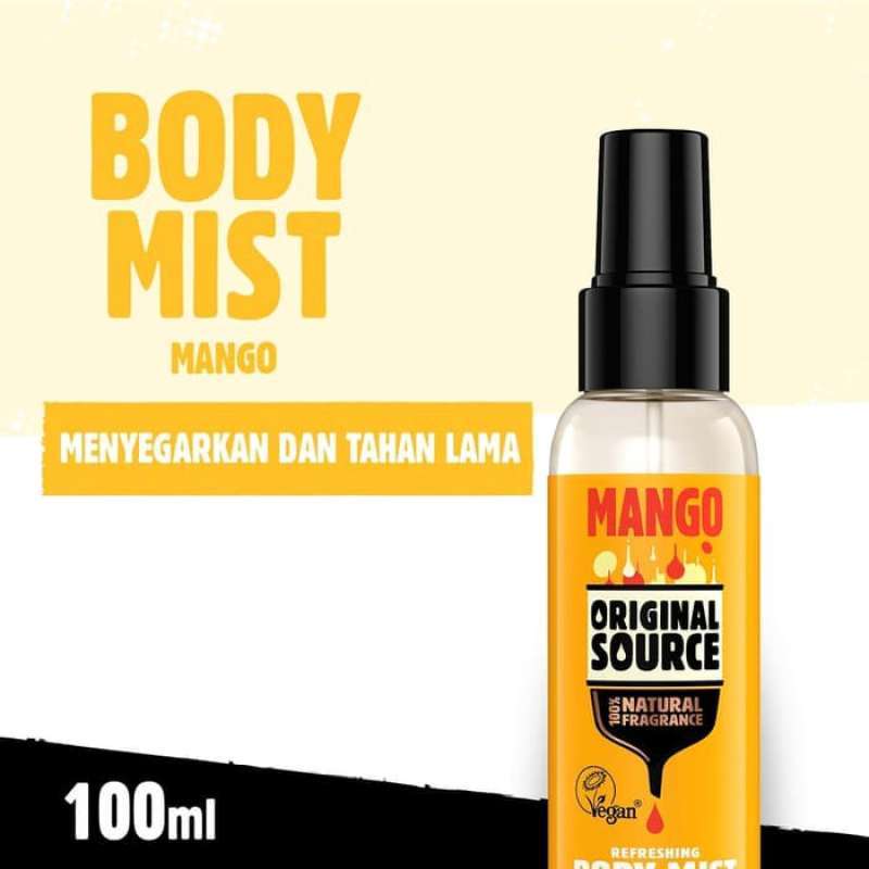 Promo Original Source Body Mist 100 Ml 100% Original Spray Perfume ...