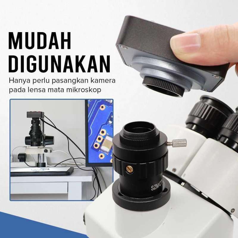 Jual Mhx Kamera Mikroskop Industrial Magnifier Full Hd 38mp 2k V6 ...