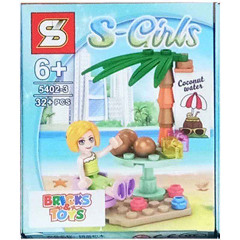 Promo Sy 5402 1-8 S Girl Beach Series Terbaru 2022 / Mainan Brick Merk Sy - Sy 5402-3 Diskon 44% ...