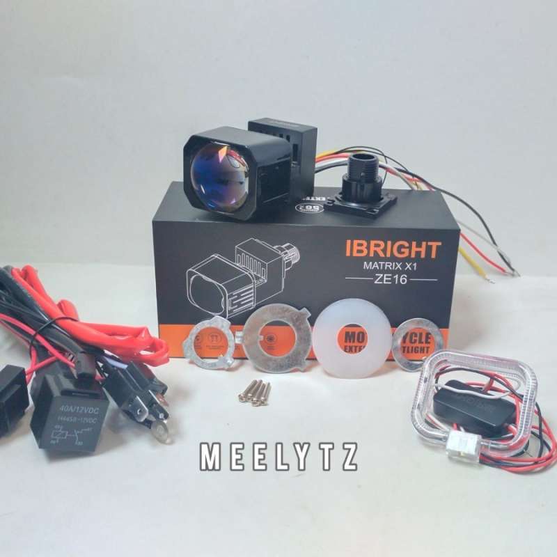 Promo Original Lampu Led Packet Bundling Biled Matrix X1 Ibright Ze16 All Weather Shroud 1.5inc ...