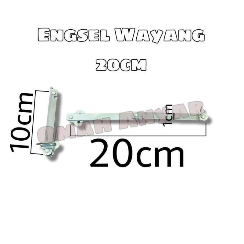 Jual Engsel Sikutan Wayang Jendela Meja Belajar 20cm - 20cm Di Seller ...