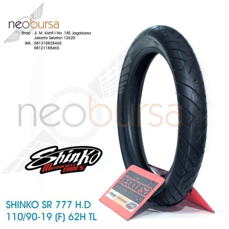 Promo Shinko Sr777 (f) 110/90-19 Blk (62h) H.d / Harley Davidson / Chopper Diskon 23% Di Seller ...