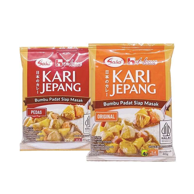 Promo Sasa House - Bumbu Padat Kari Jepang - 40g Kecil - Pedas Diskon ...