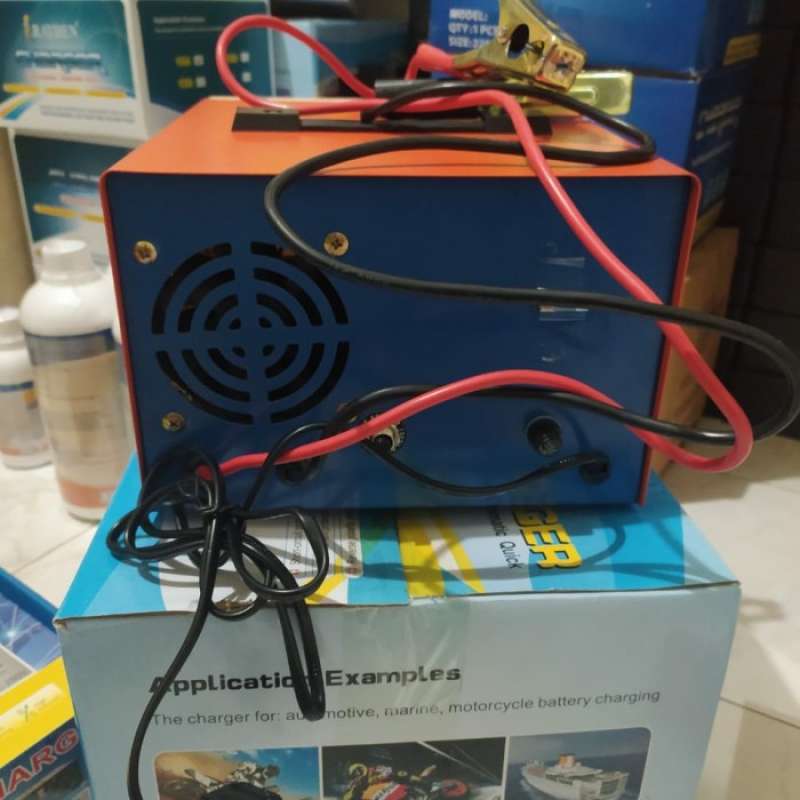 Promo Charger Accu/aki Otomatis 6v,12v,24v 40a Rayden (trafo), Charger ...