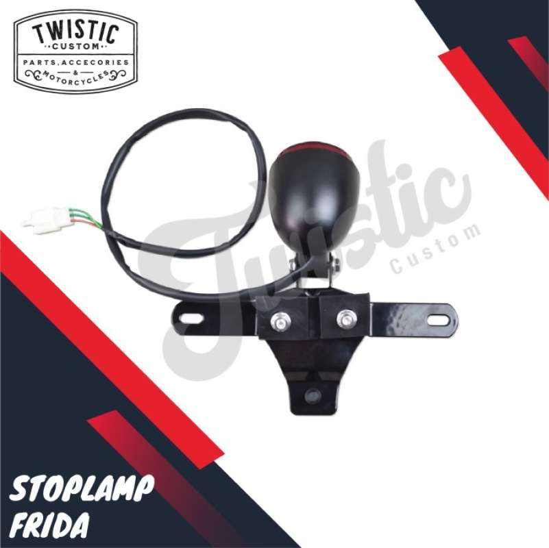 Promo Stoplamp Frida Lampu Rem Belakang Motor Custom W175 Benelli ...