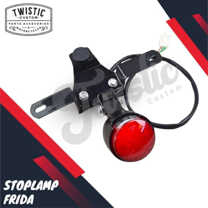 Promo Stoplamp Frida Lampu Rem Belakang Motor Custom W175 Benelli ...