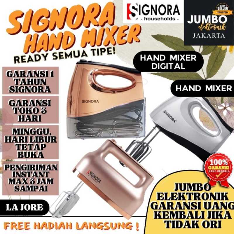 Promo Signora Hand Mixer Digital La Jore Signora Terbaru Agen Resmi ...