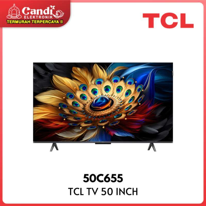 Promo Tcl 4k Qled Pro Google Tv 50 Inch 50c655 Diskon 20% Di Seller ...