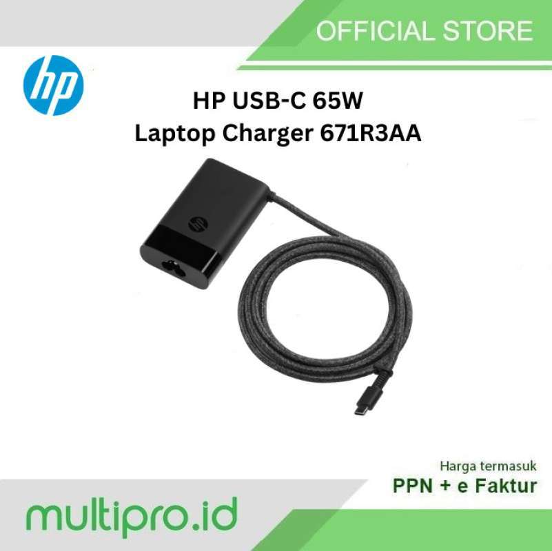 Promo Hp Usb-c 65w Laptop Charger 671r3aa Diskon 33% Di Seller Farwa ...