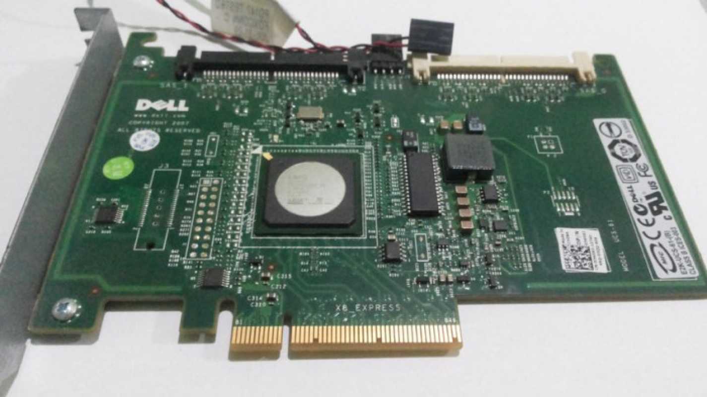 Promo Sas Raid Controller Dell Jw065 Ucs-61 Perc 6/ir Pcie X8 Card ...