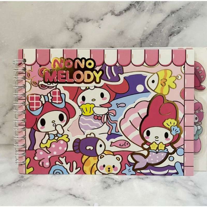 Jual Sticker Buku Sanrio Karakter Stiker Book Nono Sanrio - Stiker Book ...