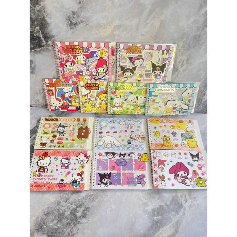 Jual Sticker Buku Sanrio Karakter Stiker Book Nono Sanrio - Stiker Book ...