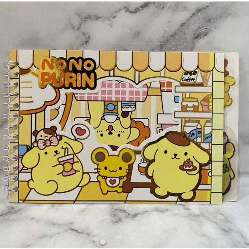 Promo Sticker Buku Sanrio Karakter Stiker Book Nono Sanrio - Stiker ...