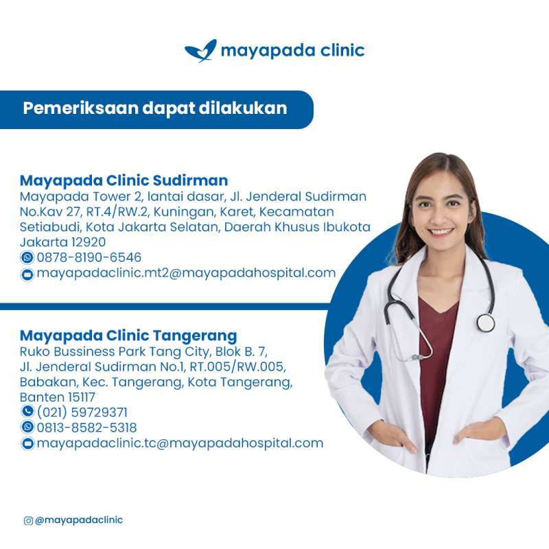 Promo Medical Check Up Lengkap Diskon 40% Di Seller Mayapada Clinic ...