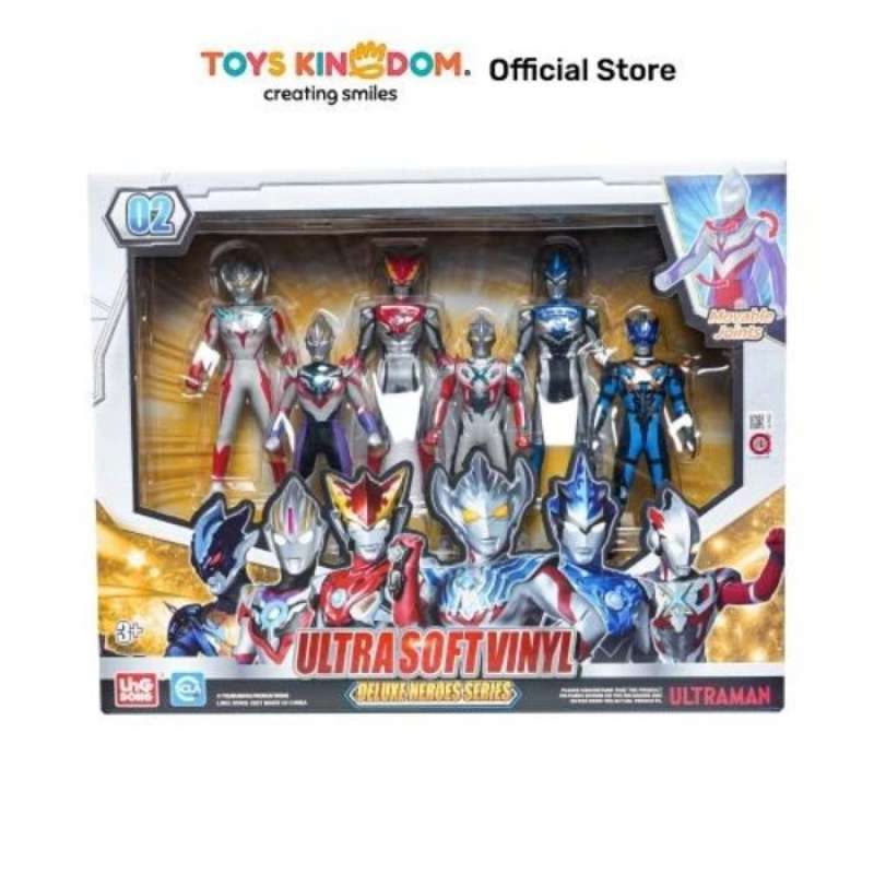 Jual Ultraman Set Action Figure Deluxe Heroes Series 2 Di Seller Toys ...