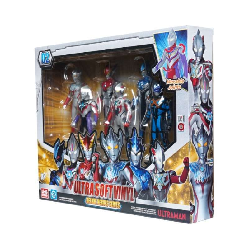 Jual Ultraman Set Action Figure Deluxe Heroes Series 2 Di Seller Toys ...