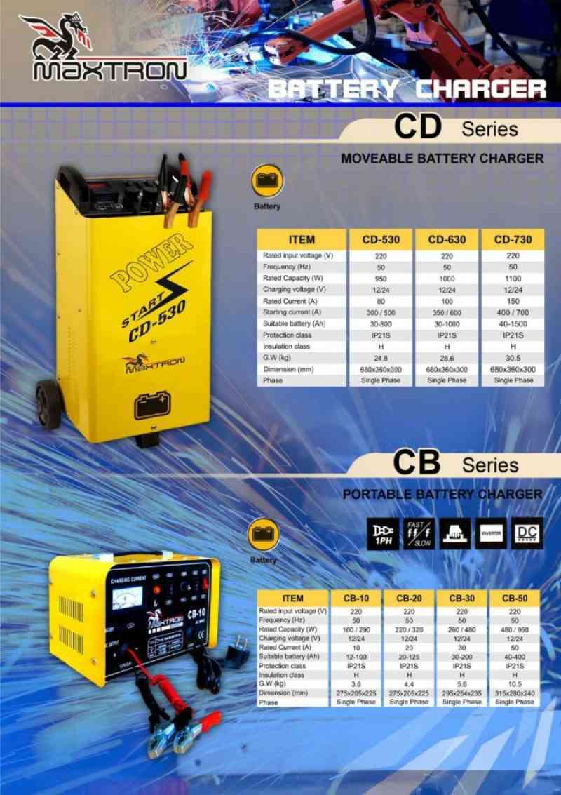 Promo Maxtron Cd-530 80a Accu Battery Charger / Pengisi Daya Aki Diskon ...