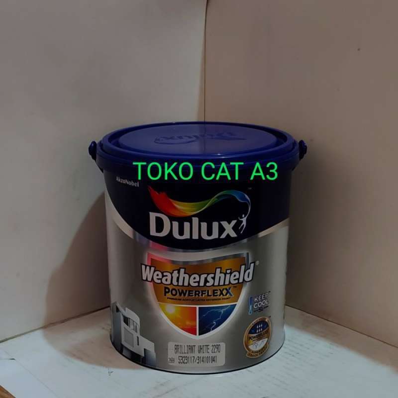 Promo Dulux Weathershield Powerflexx 2 5 Liter Brilliant White Cat