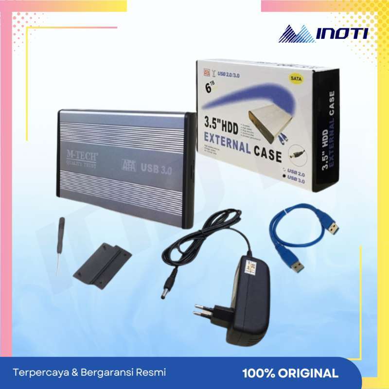 Jual Casing Hdd 3.5 Sata Eksternal External 3,5 Inch Case Usb 3.0 ...