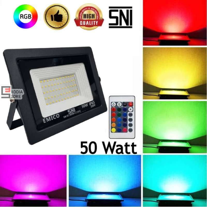 Promo Lampu Sorot Smd Led 50 Watt Ip65 Lampu Tembak Floodlight Utk ...