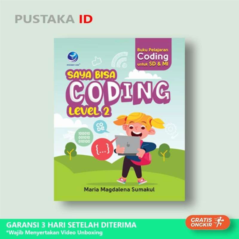 Jual Buku Pelajaran Coding Untuk Sd Dan Mi: Saya Bisa Coding - Level 1 ...