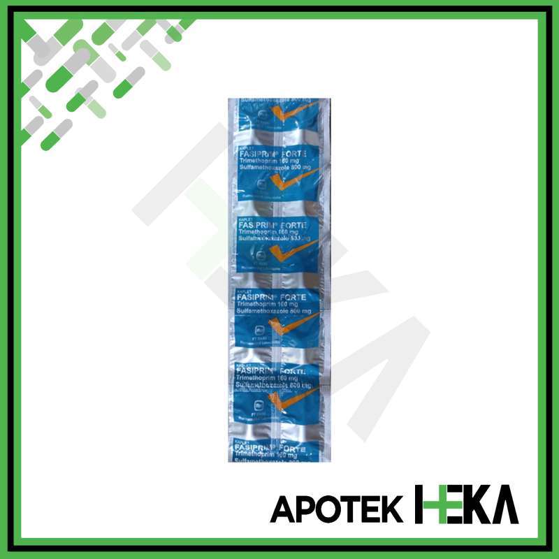 Jual Fasiprim Forte Strip Isi 10 Tablet - Cotrimoxazole Di Seller ...