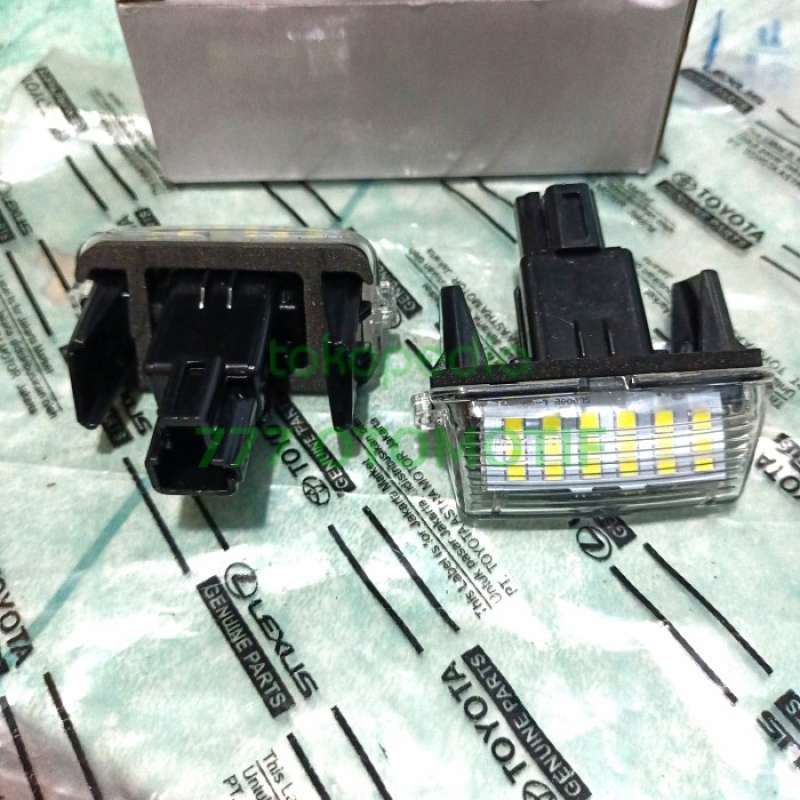 Promo Lampu Led Plat Nomor Belakang Voxy Vitz Noah Tahun 2011-2016 ...