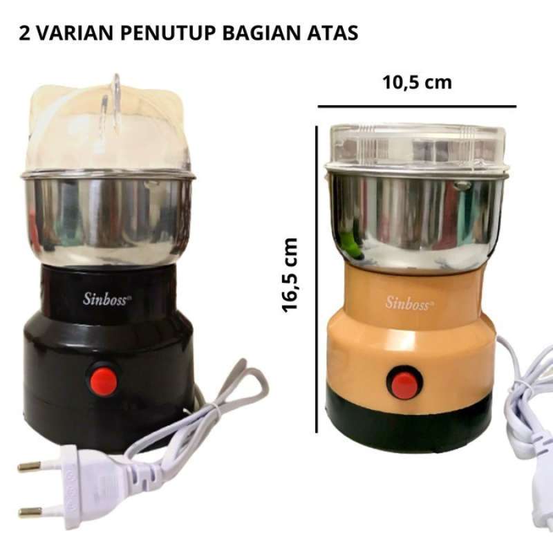 Jual Alat Giling Kopi/kacang/bumbu Dapur Electric Grinder 4 Mata Pisau ...