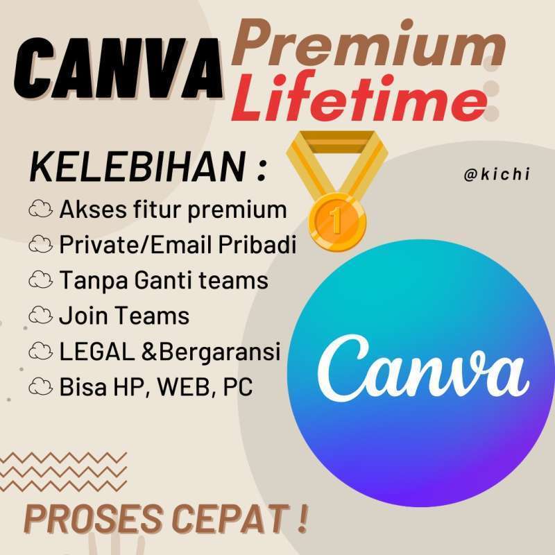 Jual Canva Premium Lifetime/selamanya Legal Full Garansi Tanpa Ganti ... Jual Canva Premium Lifetime/selamanya Legal Full Garansi Tanpa Ganti ...