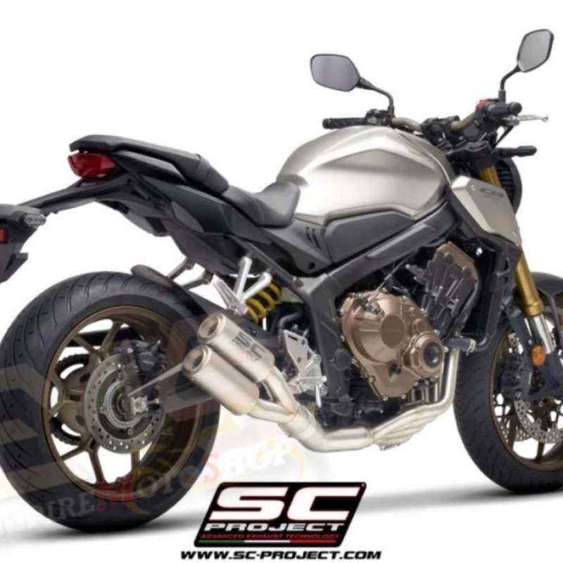 Promo Knalpot Sc Project Crt Twin Cb 650 Cb650 Cb650r Cb650f Dual ...