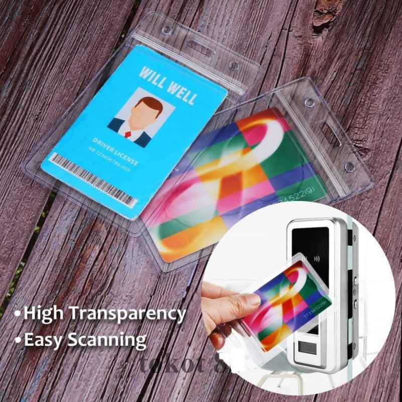 Jual Plastik Pelindung Kartu Kredit Id Card Atm Sim Ktp Model V2 - Model Gantungan Di Seller ...
