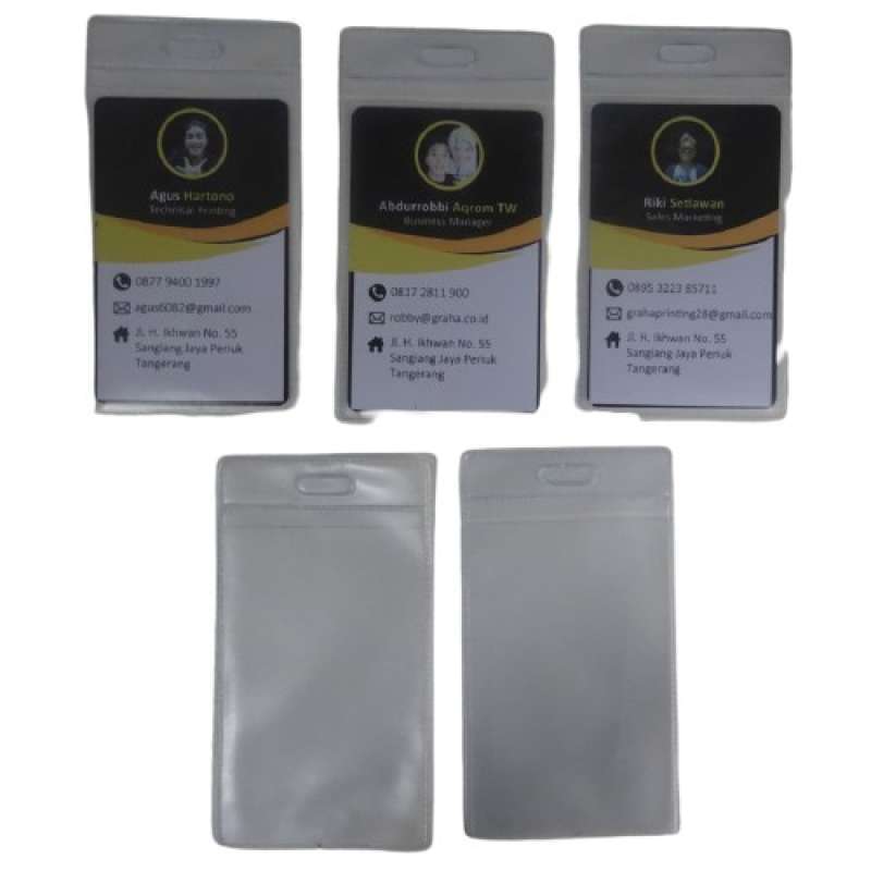Jual Plastik Pelindung Kartu Kredit Id Card Atm Sim Ktp Model V2 - Model Gantungan Di Seller ...