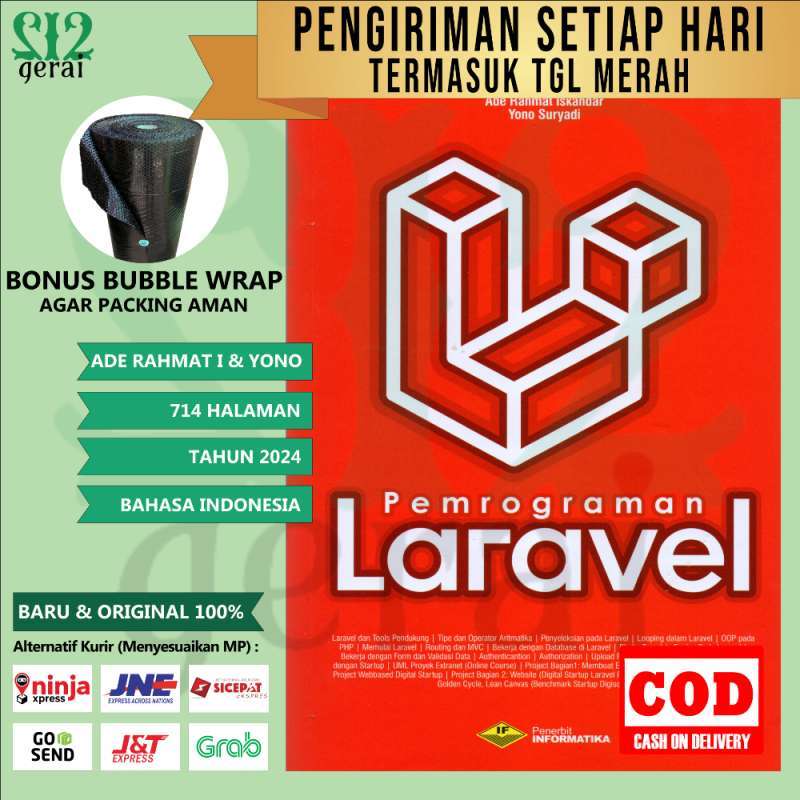 Promo Informatika Buku Pemrograman Laravel Ade Rahmat Iskandar Diskon ...