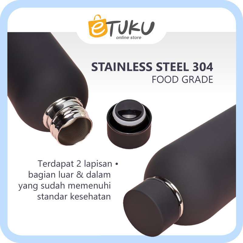 Promo Tumbler Stainless 1000ml Full Stainless 304 Luar Dalam Diskon 20% ...