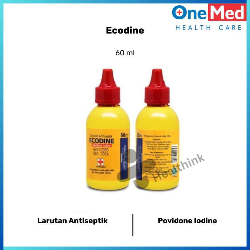Jual Onemed Ecodine 60ml Povidone Iodine/ Ecodin Di Seller Think Good ...