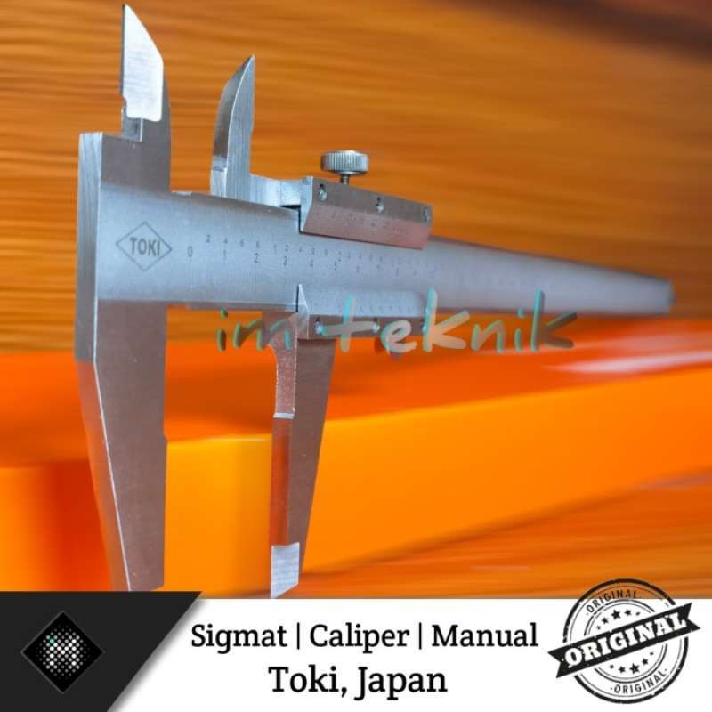 Promo Sigmat Manual 12 Inch 0.02 Toki Vernier Caliper Jangka Sorong 30 Cm Diskon 23% Di Seller ...