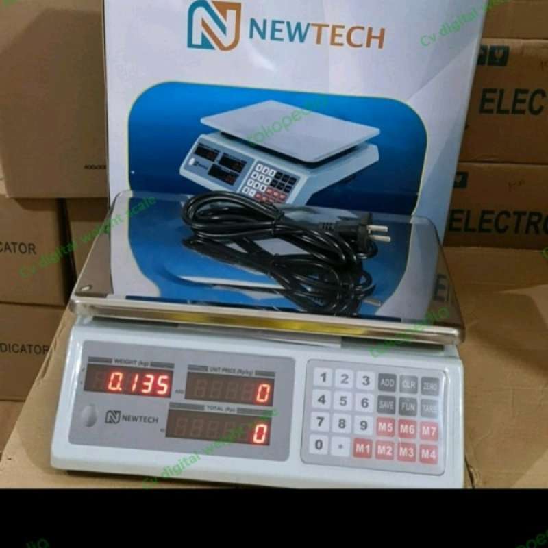 Promo Timbangan Digital Buah 40kg / Laundry / Sembako / Dll / Newtech 40 Kg Diskon 23% Di Seller ...