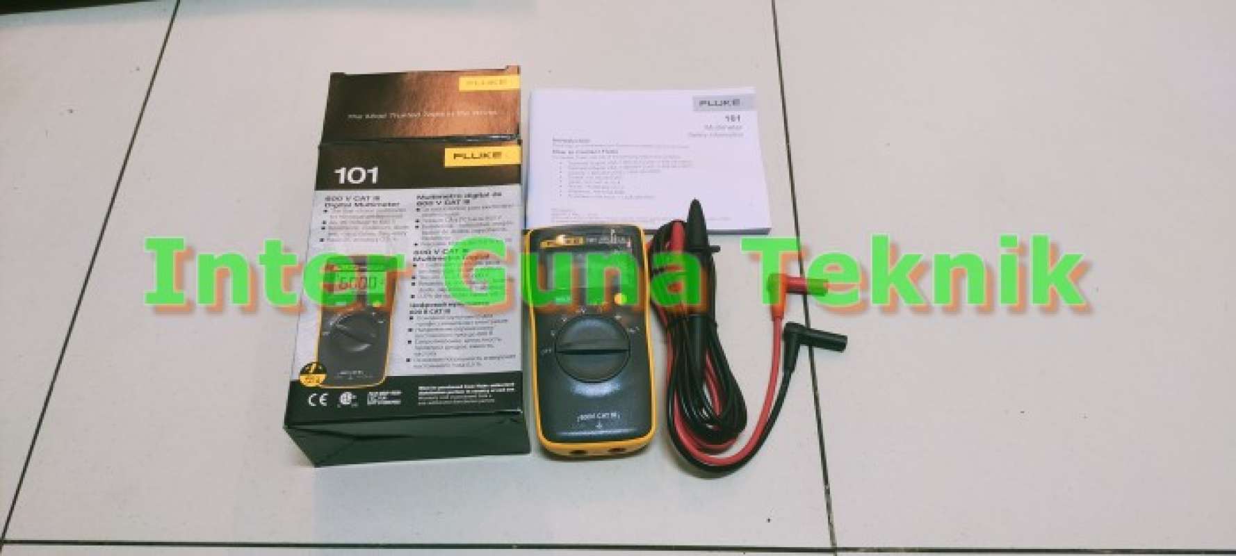 Promo Fluke 101 Digital Multimeter Avometer Multitester Diskon 23% Di ...
