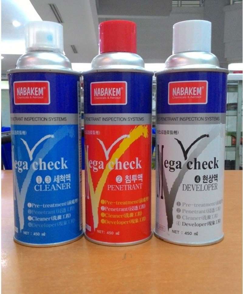 Promo Nabakem Megacheck Dye Penetrant,inspection System Ndt Diskon 23% ...