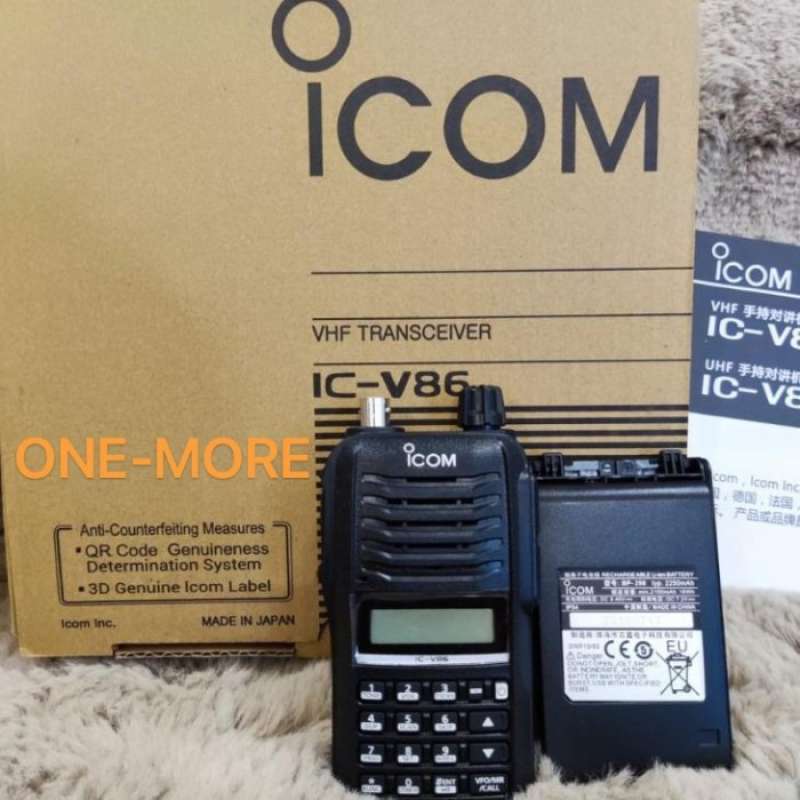 Jual New! Ht Icom V86 Walkie Talkie Icom V 86 V86 7 Watt + Free Headset Sale Di Seller Tubruks ...